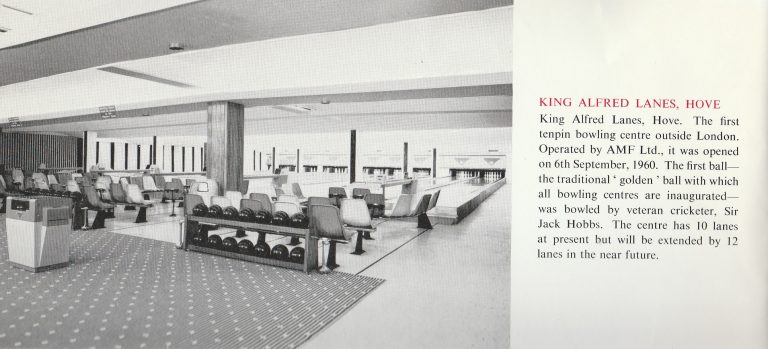 History of Tenpin Bowling in the UK Part 3 – King Alfred Lanes, Hove ...