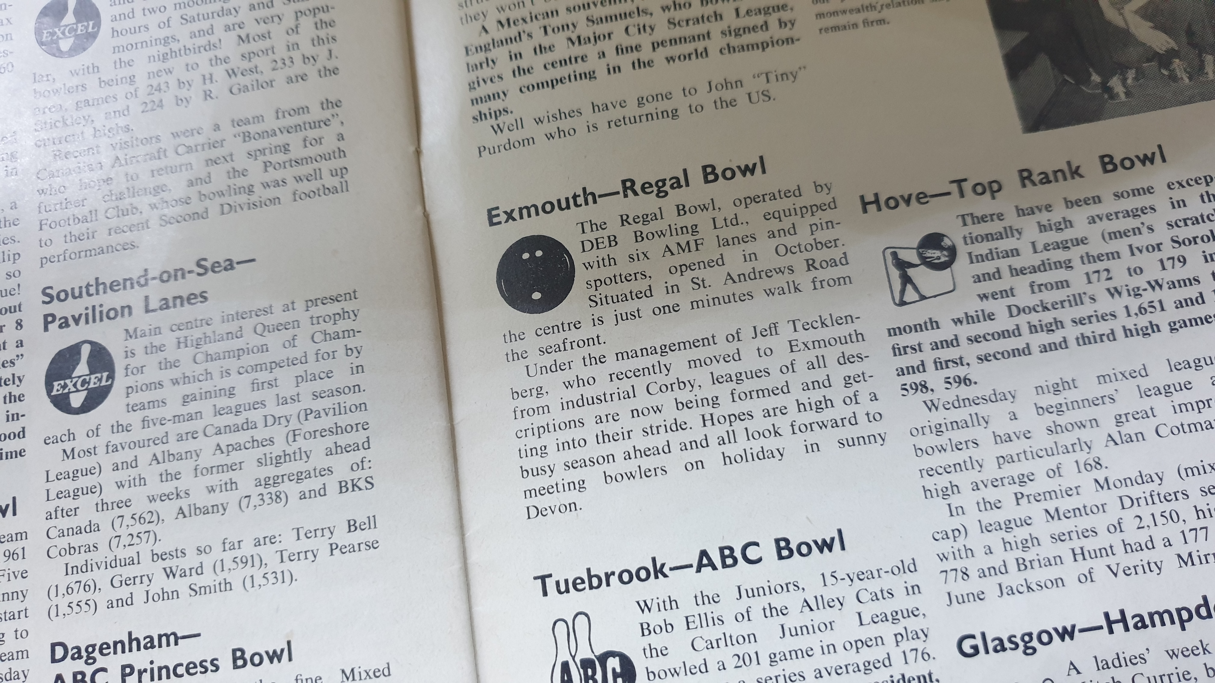 History of Tenpin Bowling in the UK Part 59 – DEB Bowling, Regal Bowl ...